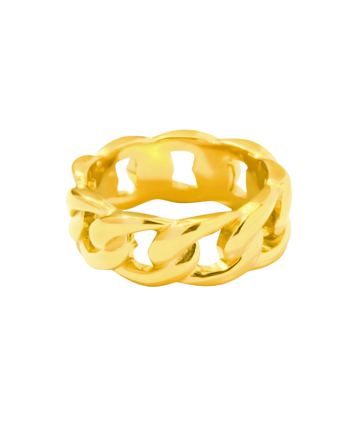 Mason & Madison 18K Yellow Gold Chain Ring – Mason & Madison Co.