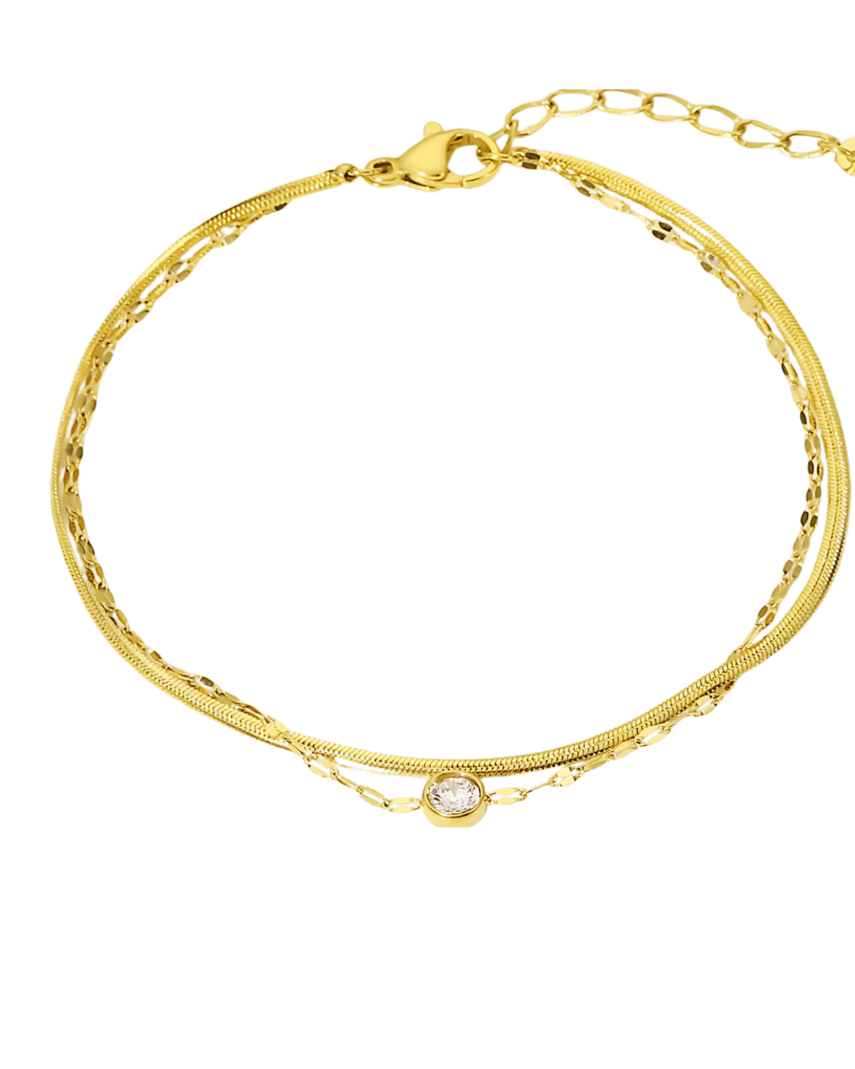 Mason & Madison 18K Yellow Gold Layered Bracelet – Mason & Madison Co.