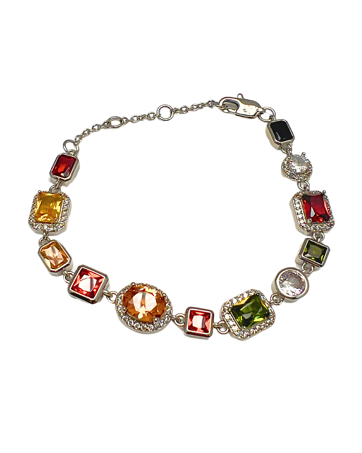 Mason & Madison Silver Diamond Chain Bracelet – Mason & Madison Co.